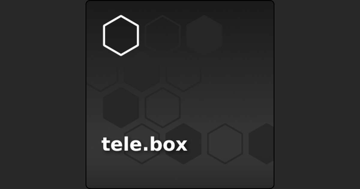 tele.box - Profile | .box